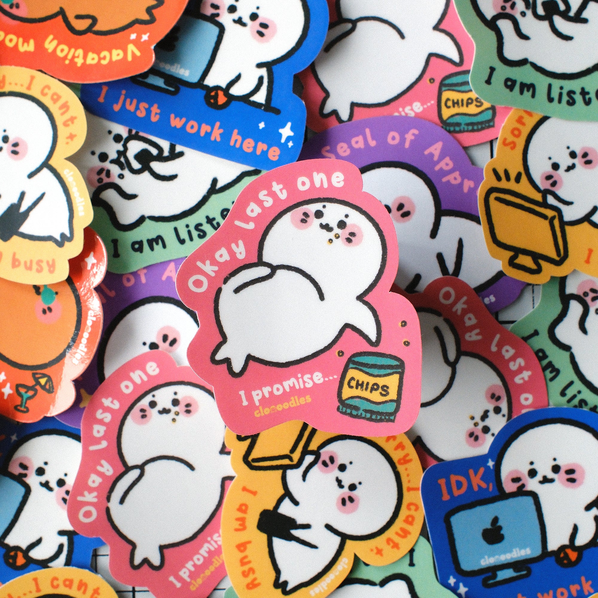 Last Chip Liar Sticker | cloooodles