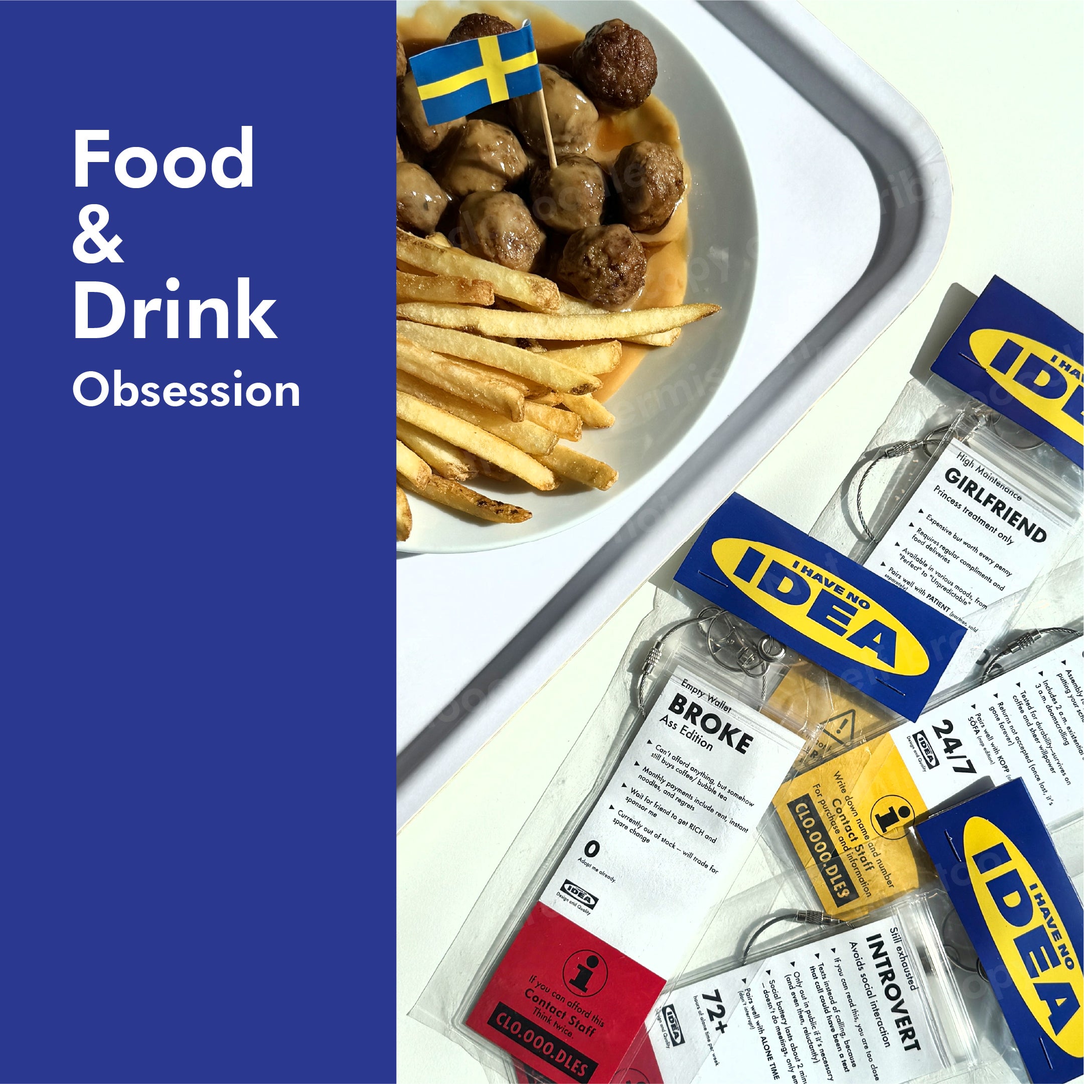 IDEA Price Tag - Food & Drink Obsession | cloooodles